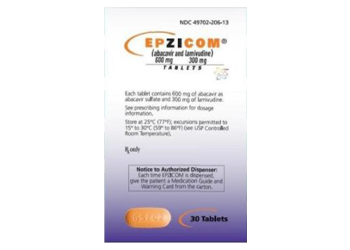 Buy Epzicom (Abacavir/Lamivudine) Online from LifeRx Pharmacy